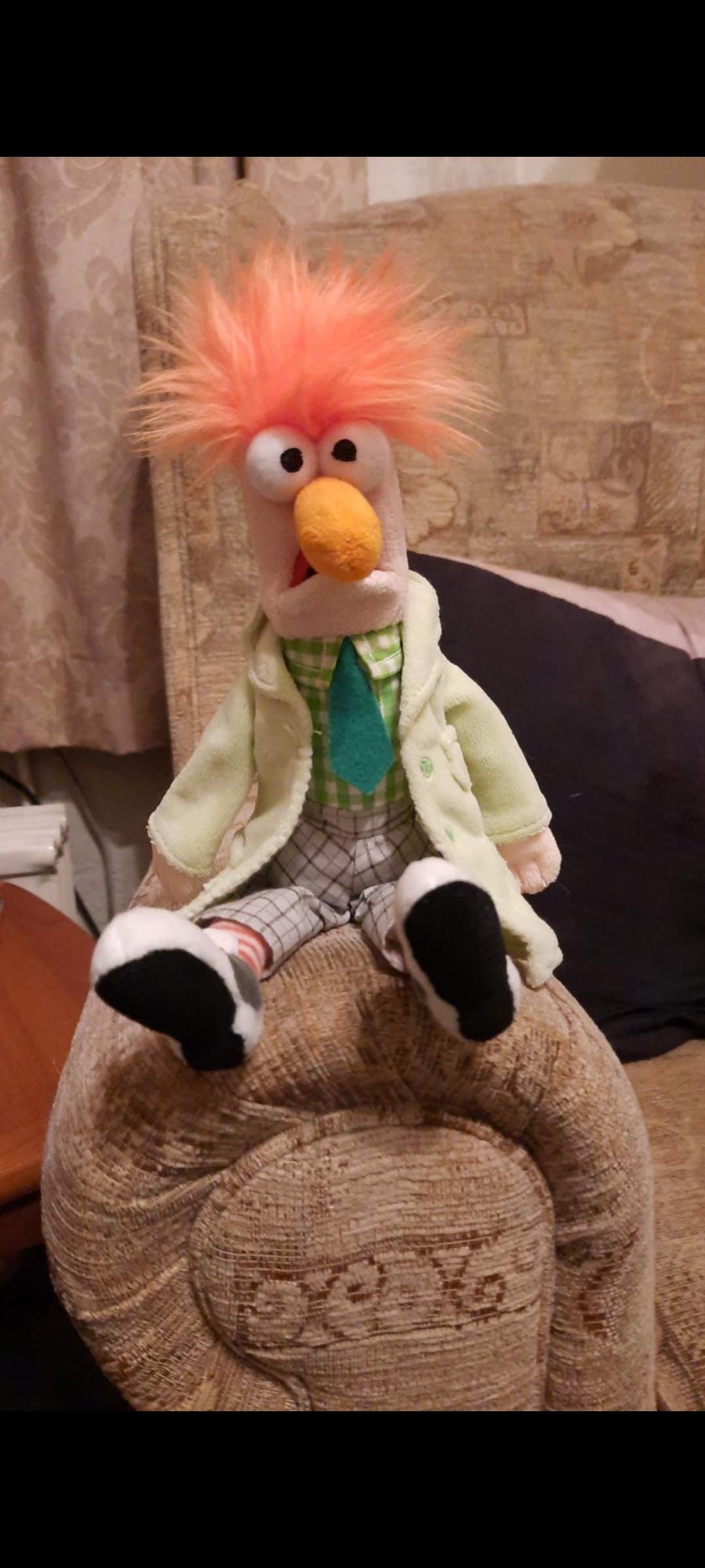 Rare Beaker Plush Disney Store Exclusive the Muppets Muppet Show Beaker ...