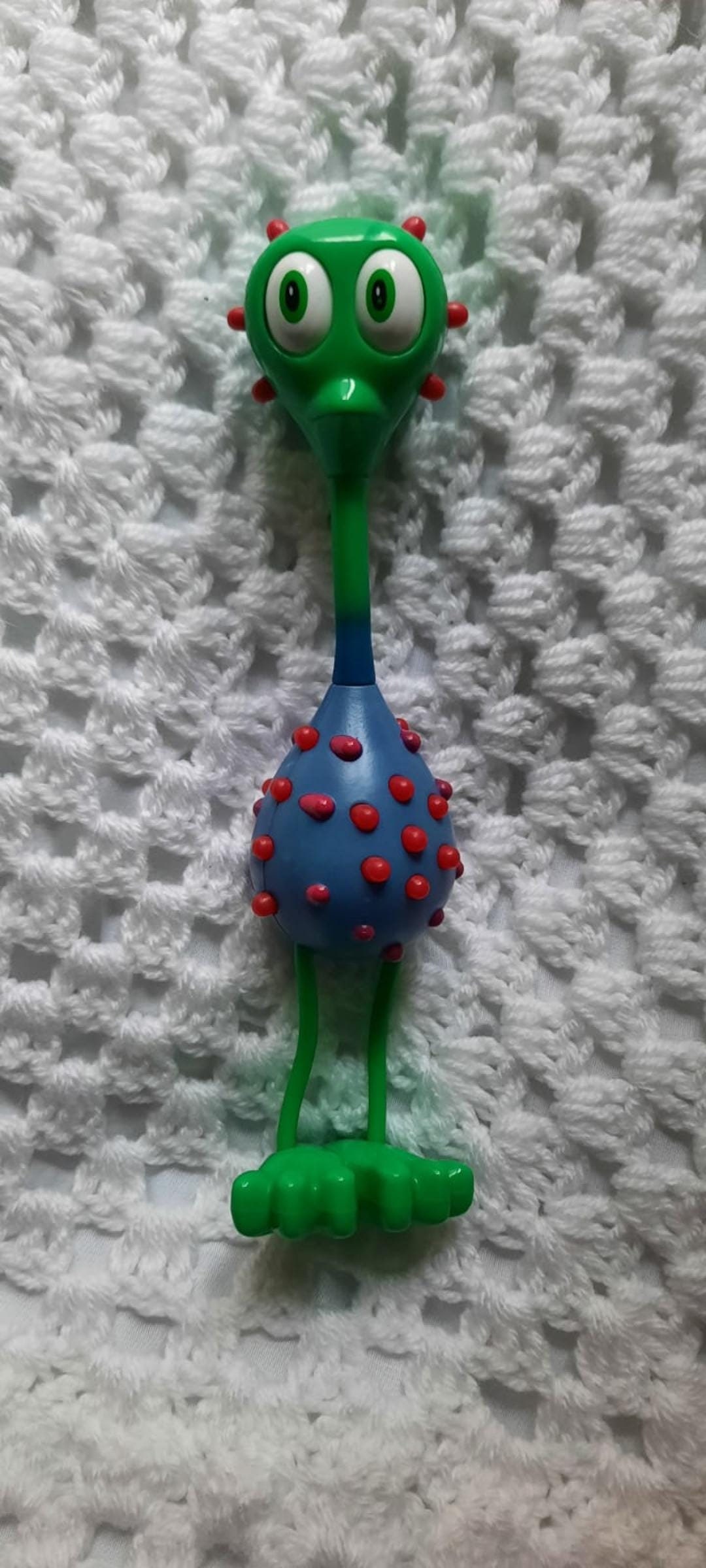 Vintage Tiny Planets Flocker HAPPY MEAL Vintage Mcdonalds Alien Toy ...