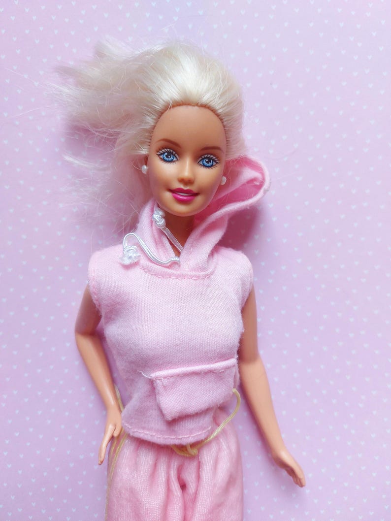 Vintage Barbie Doll Blonde, Makes a Magic Music Noise When Button on ...