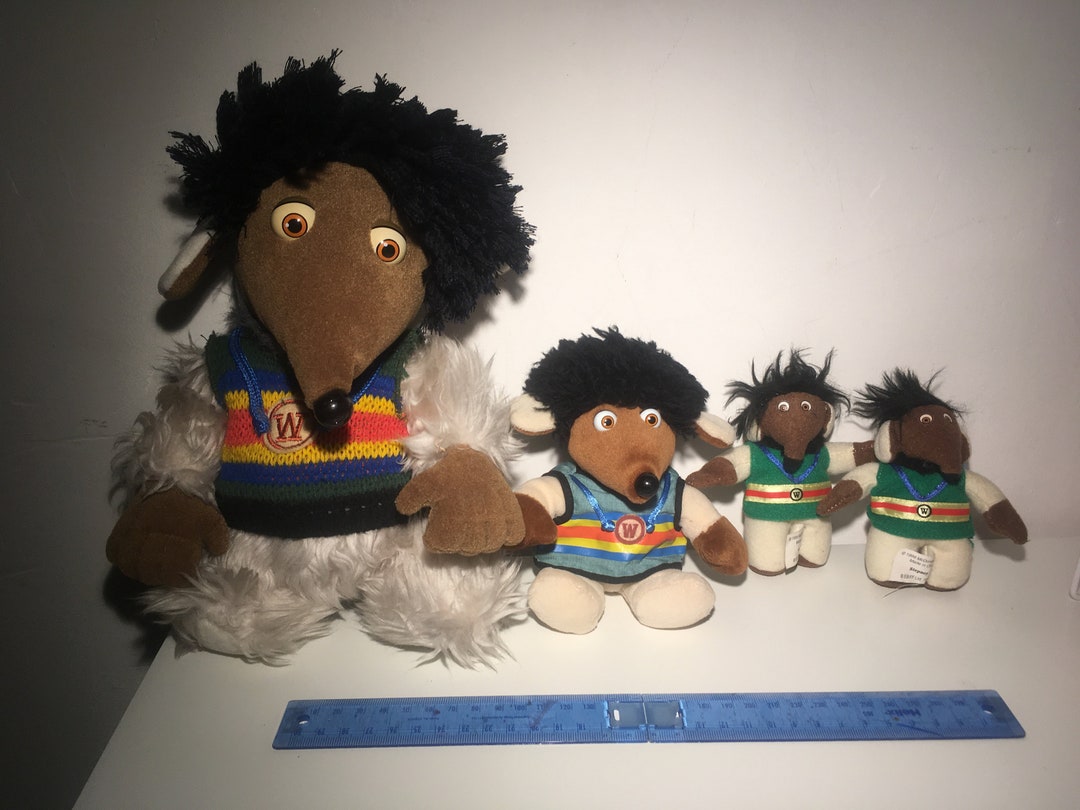 Vintage Stepney Womble Fluffy Large Plush Toy Medium Beanie - Etsy UK