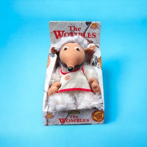 Teddy Bear Womble TOMSK Stuffed Animal Plush Toy New in Box Nostalgic ...