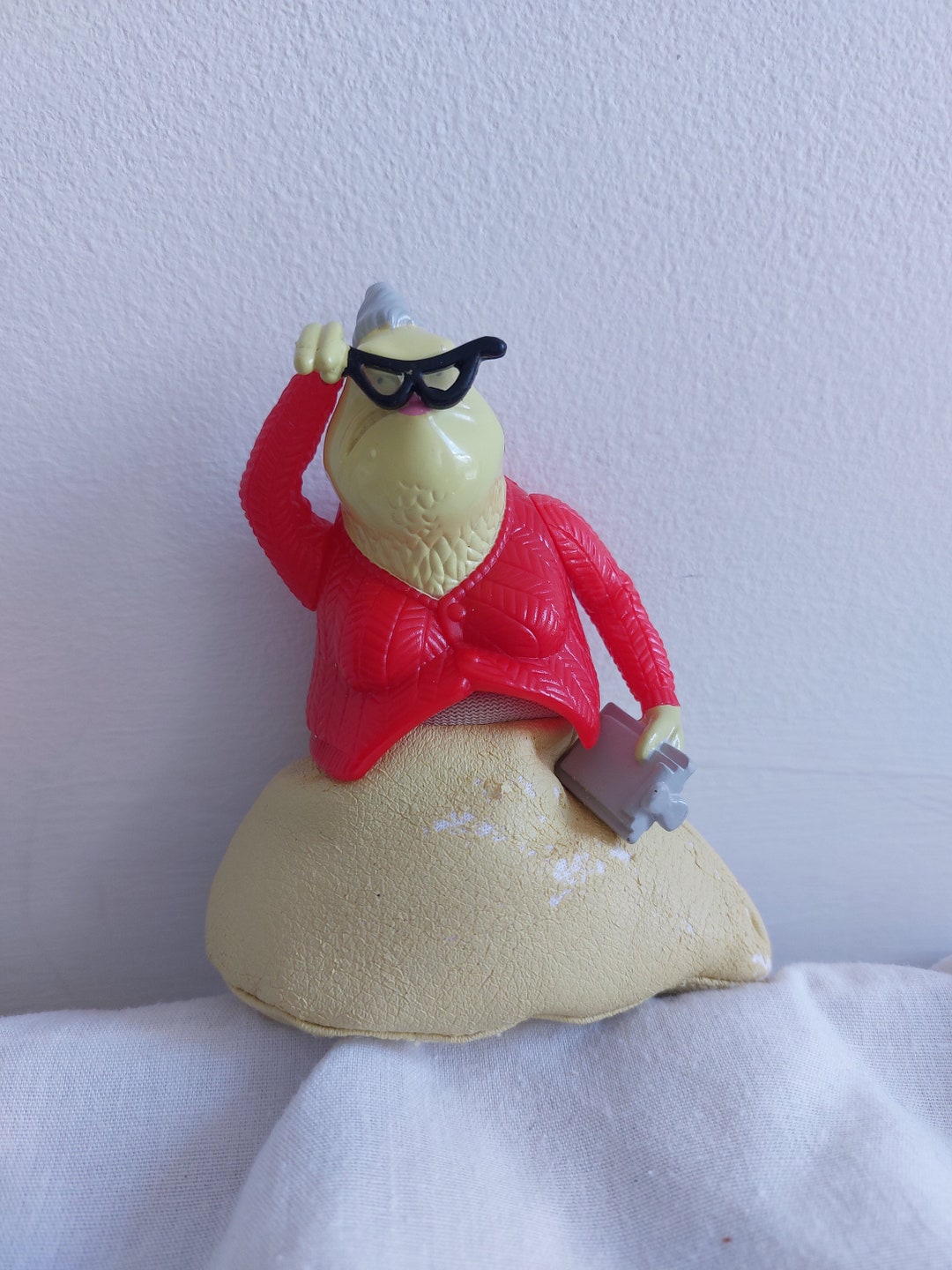 Disney Pixar 2012 Roz Monsters Inc Figurine Toy Mcdonalds Plastic Slug ...
