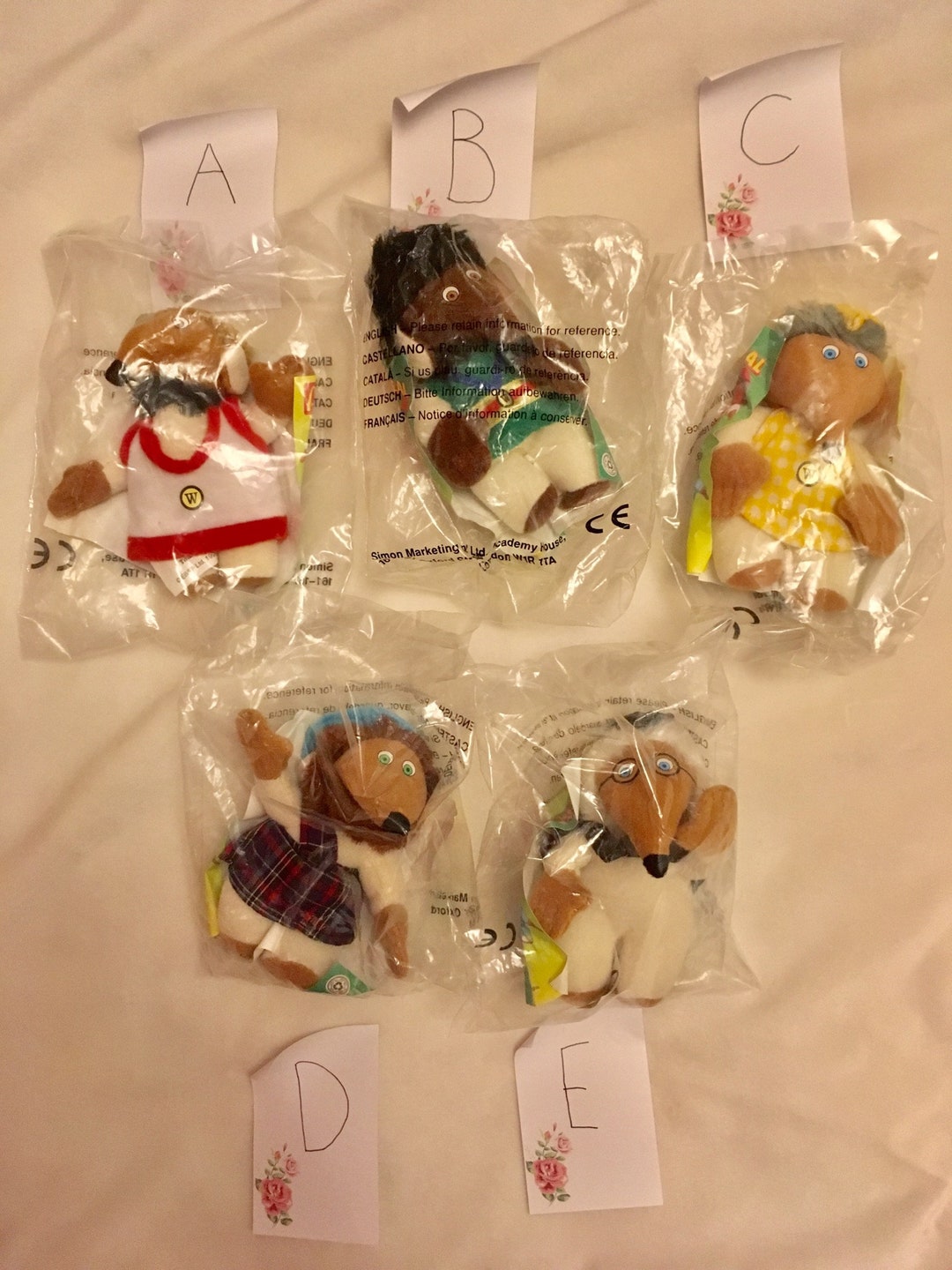 SEALED Wombles,tomsk,stepney,madame Cholet,macwomble, Uncle Bulgaria ...