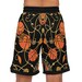 Black Vignette Basketball Shorts Street-ready Courtside Cool Fashion ...