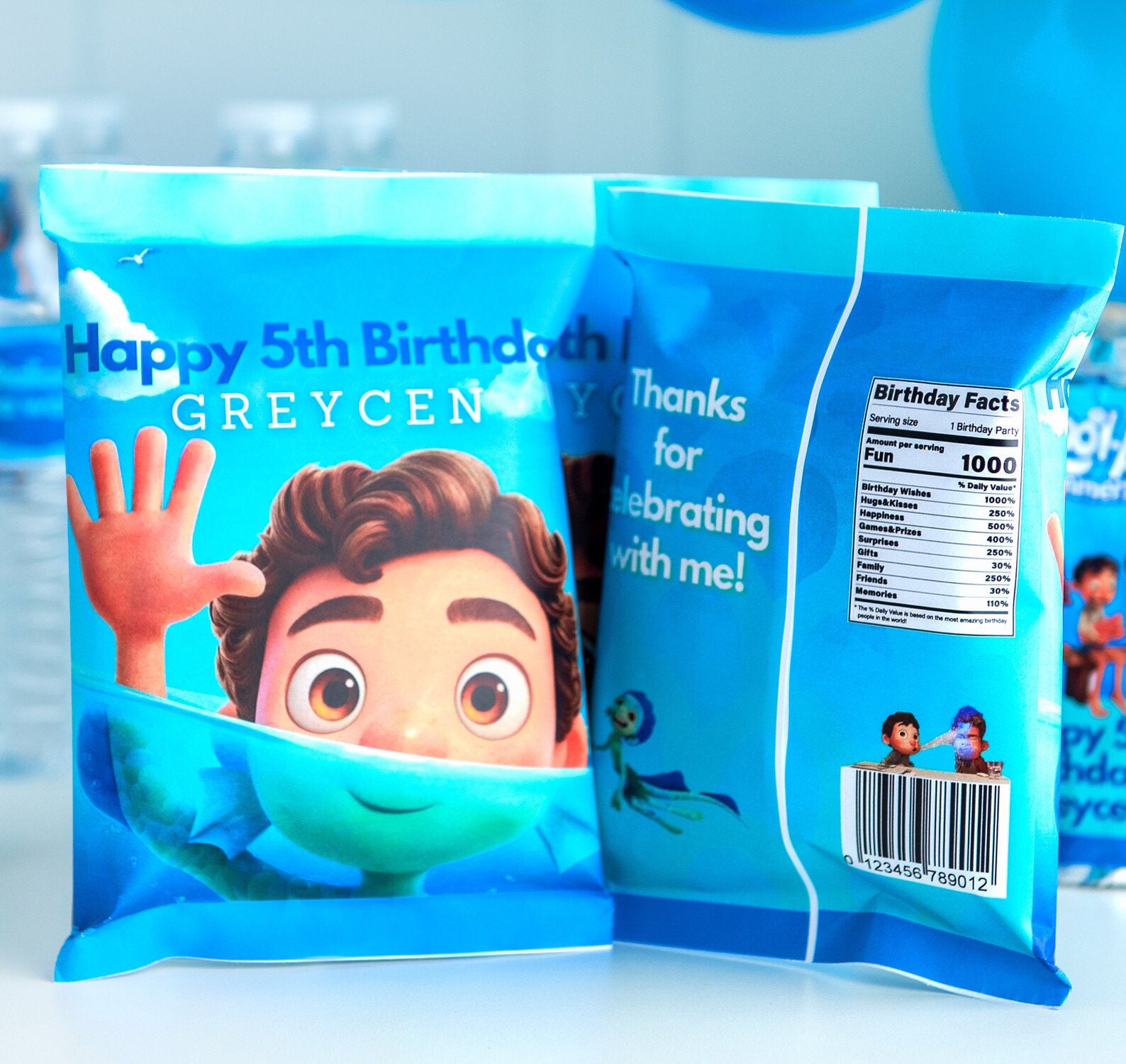 Chip Bag Template Custom Chip Bag Canva Chip Bag Template | Etsy