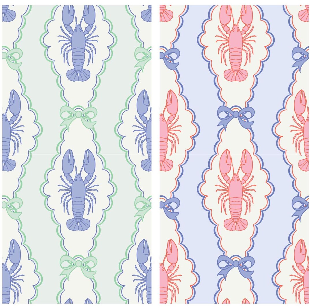 Rice Paper for Decoupage / Preppy Lobster / 1 Rice Paper / A4 ...
