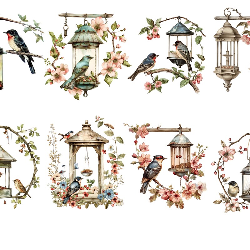 Bird Houses Rice Paper - Etsy
