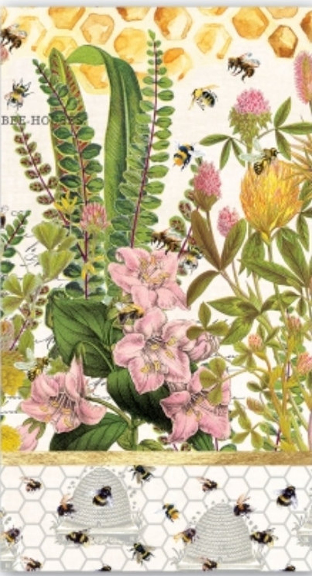 Decoupage Napkins Bee Paper Napkins Set of 2 Guest Size - Etsy