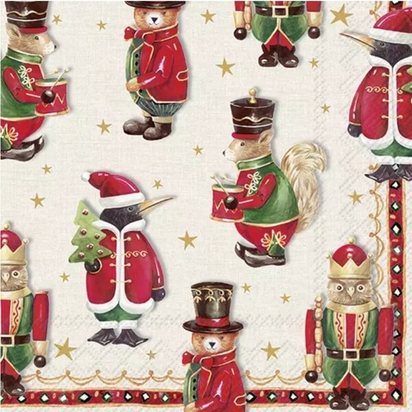 Nutcracker Paper Napkins - Etsy