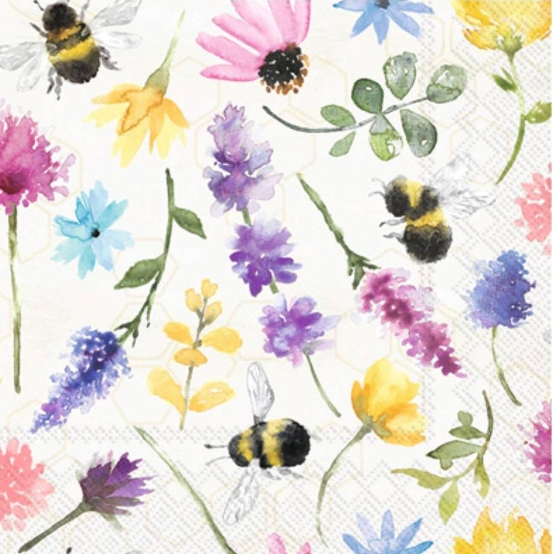 Bee Napkins - Etsy