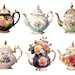 Rice Paper for Decoupage / Teapots / 1 Rice Paper / A4 / A5 ...