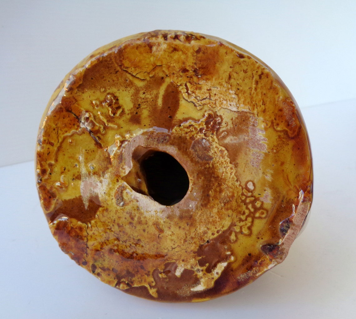 Extremely Rare Antique Italian Glazed Pottery Sculpture Well | Etsy