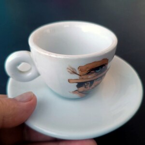 4 Kinds of Collectible Italian Coffee Bar Cups, Vintage Espreso Coffee ...