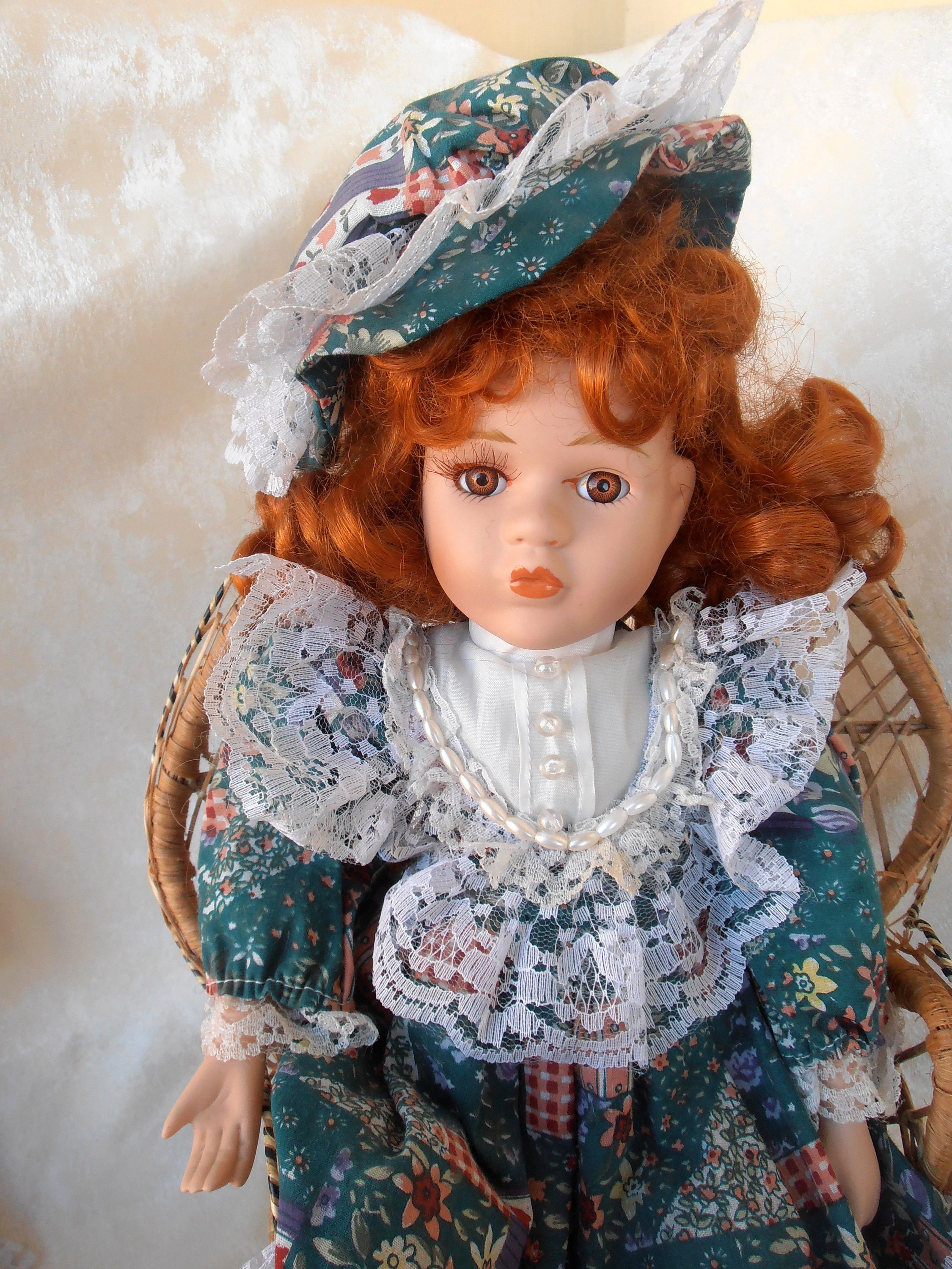Vintage Porcelain Doll Collectible Porcelain Doll Vintage - Etsy