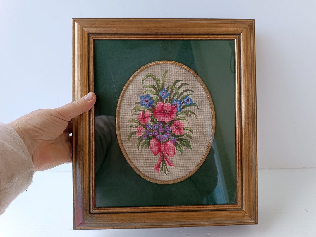 Vintage Italian Key Keeper Box With Embroidery, Italian Key Holder ...