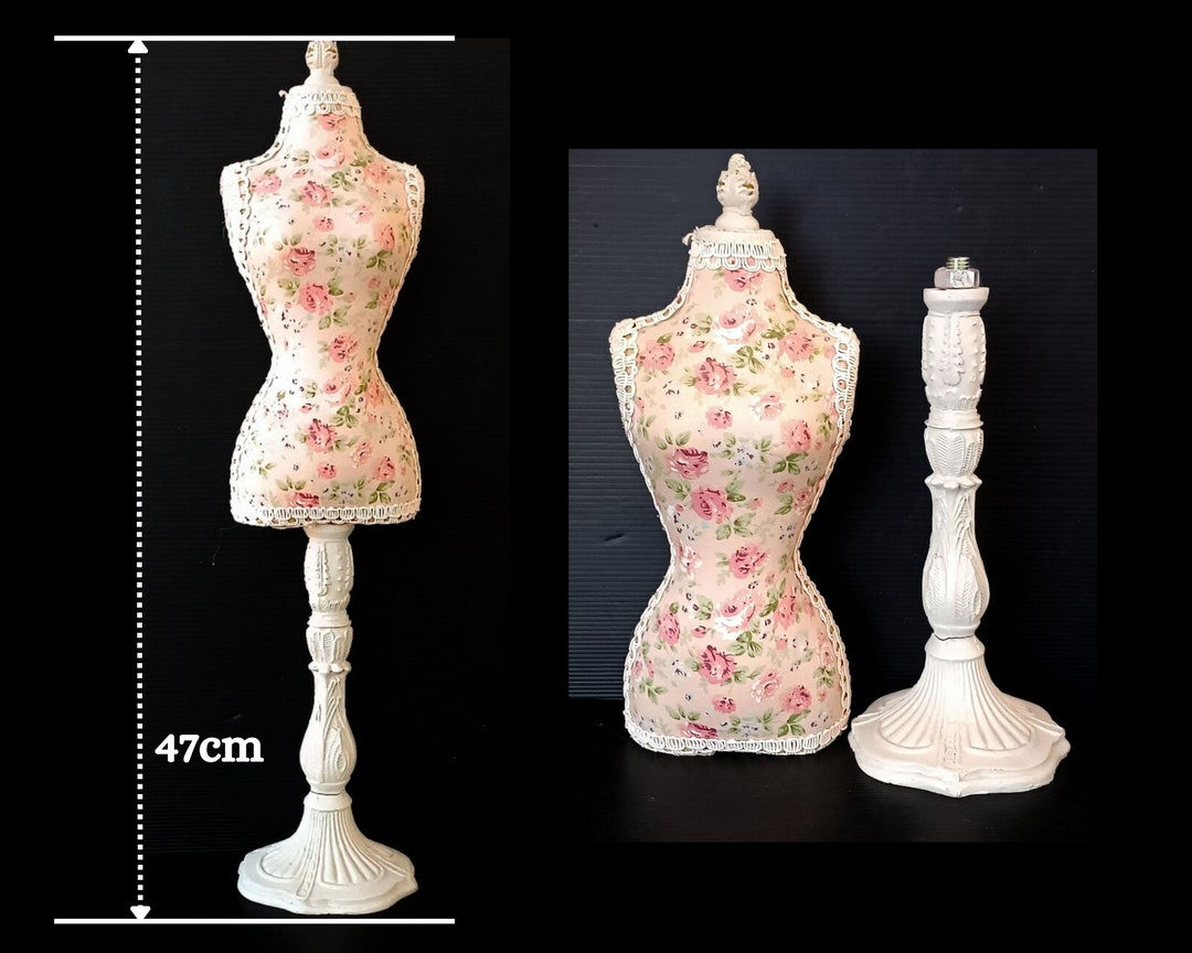 Vintage Mini Mannequin Stuffed Fabric Dress Form, Doll Mannequin ...