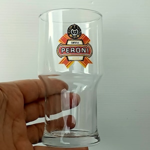 Rare Set 4 Collectible Italian Peroni 80s Glasses Italian Beer - Etsy