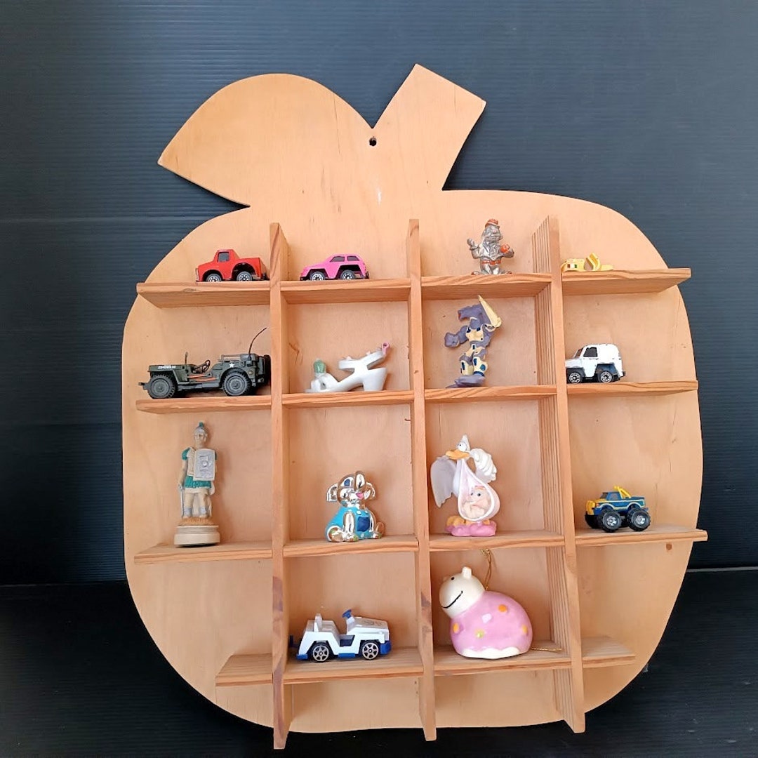 Wall Hanging Display Cabinet for Miniatures Collection, Collectible ...