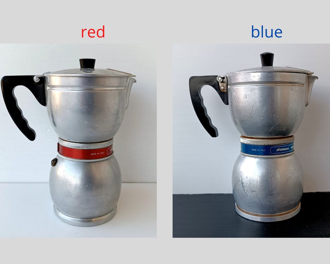 Vintage Italian Coffee Maker Domus Express Brevettata Italy, Aluminum ...