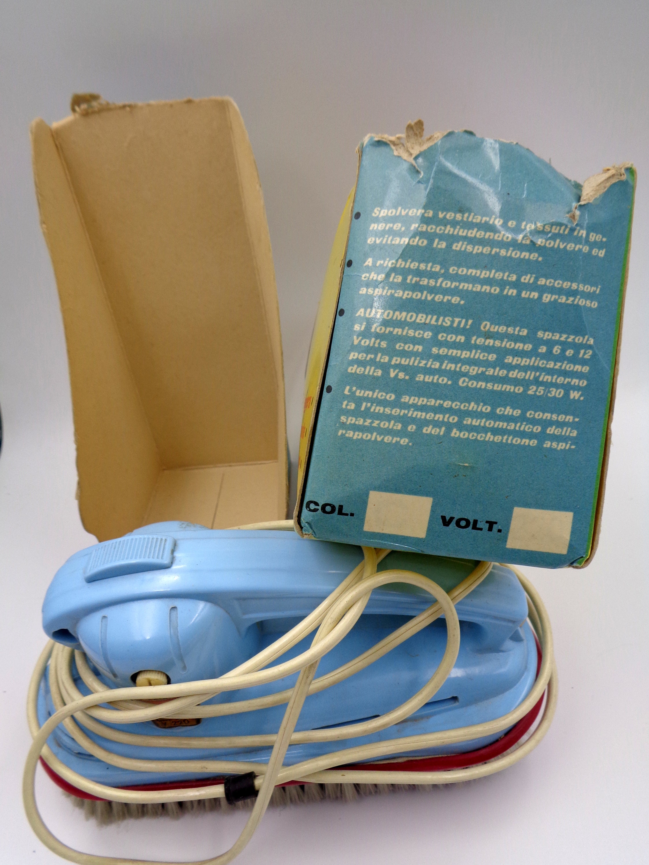 Vintage Italy Vacuum Cleaner-brush Retro Italian Cleaner - Etsy