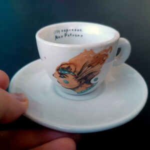 4 Kinds of Collectible Italian Coffee Bar Cups, Vintage Espreso Coffee ...