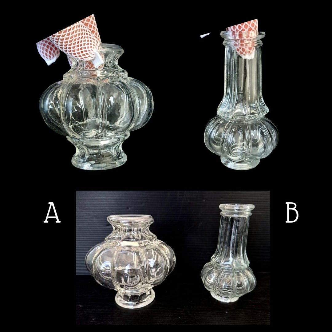 Vintage Italian Glass Tube to Cover the Central Pin of the Chandelier ...