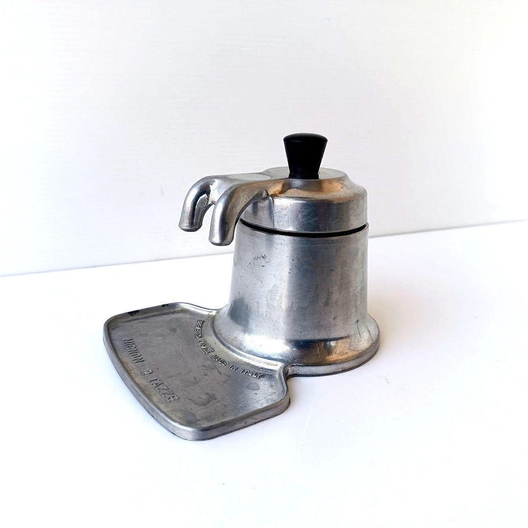 Rare Vintage Italian Patented OMG Aluminum Coffee Maker Moka Espresso ...