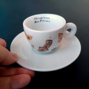 4 Kinds of Collectible Italian Coffee Bar Cups, Vintage Espreso Coffee ...