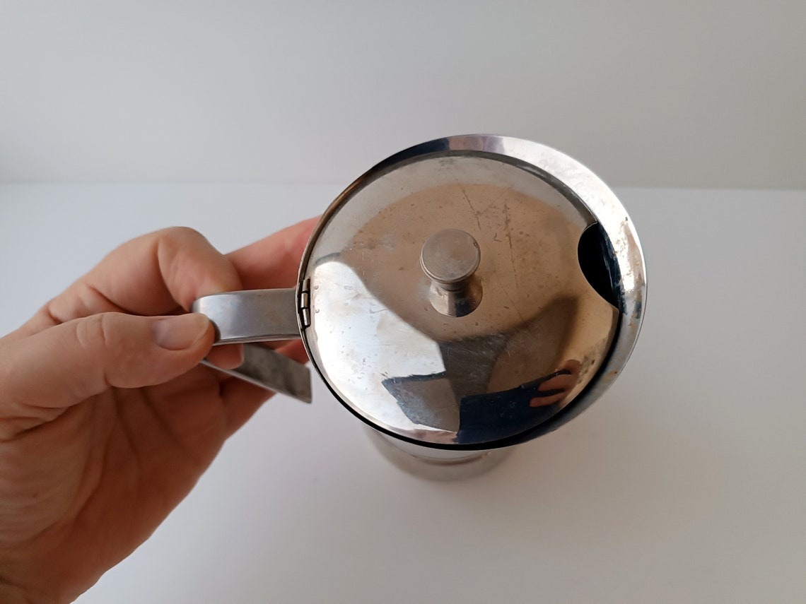 Vintage Italian Famous Inox Moka Coffee Maker Espresso - Etsy