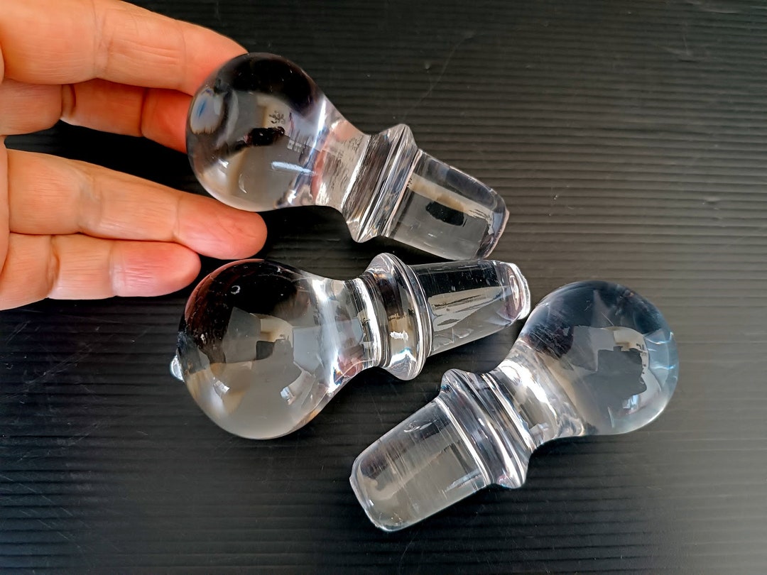 Vintage Italian Decorative Crystal Bottle Stopper Glass Bottle Stopper ...