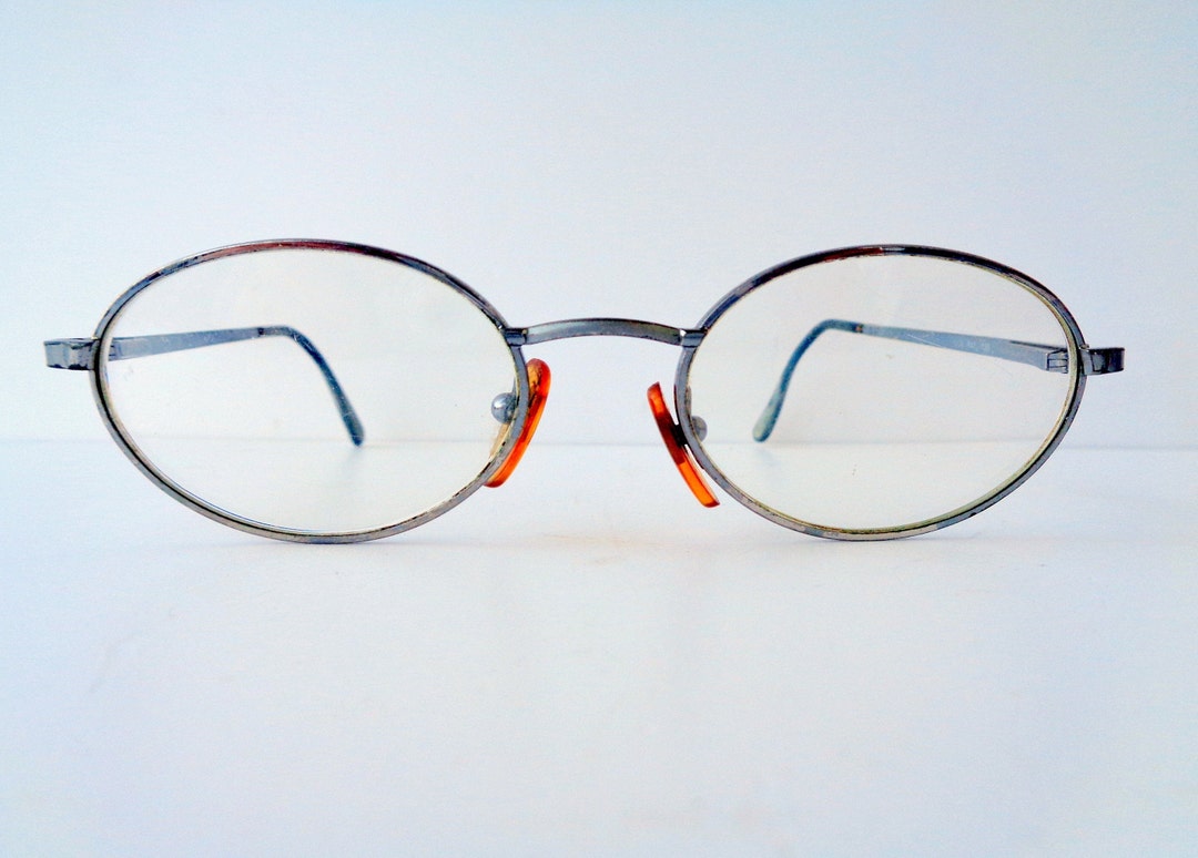 Vintage Italy Fendi 135 Eyeglasses Glasses Frame Color R42 Silver Color ...