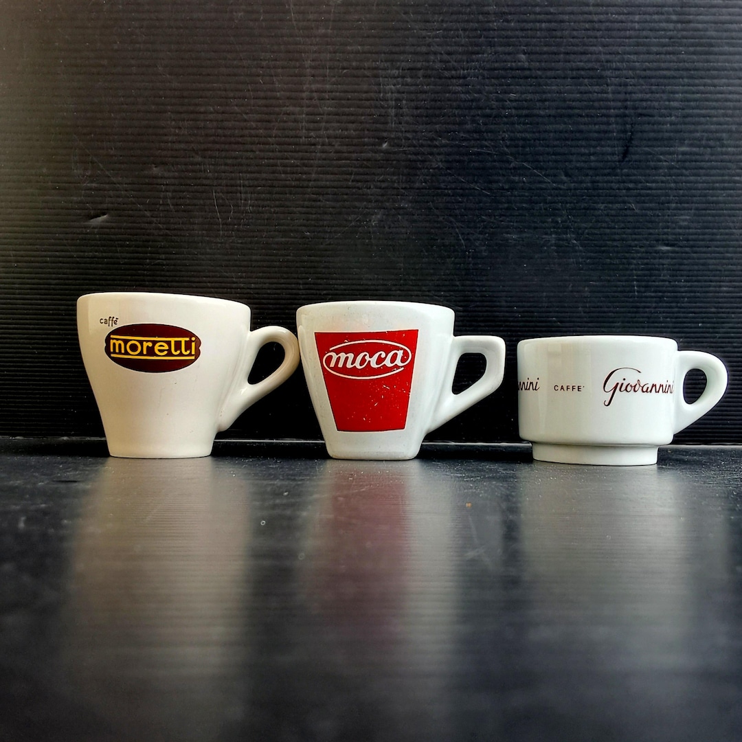 Collectible Bar Vintage Italian Espresso Cups Italian Coffee Moca, or ...