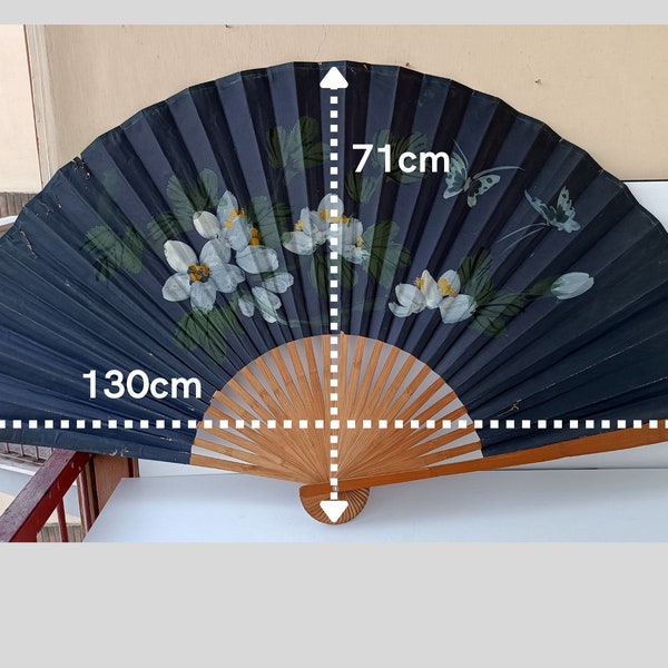 Hand Painted Fan - Etsy
