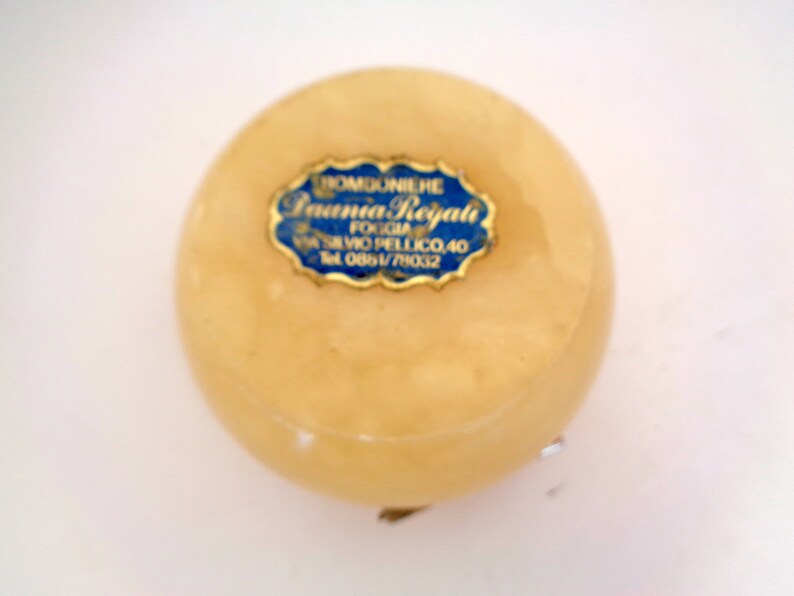 Genuine Alabaster Box Hand Carved Jewelry Box in Genuine - Etsy