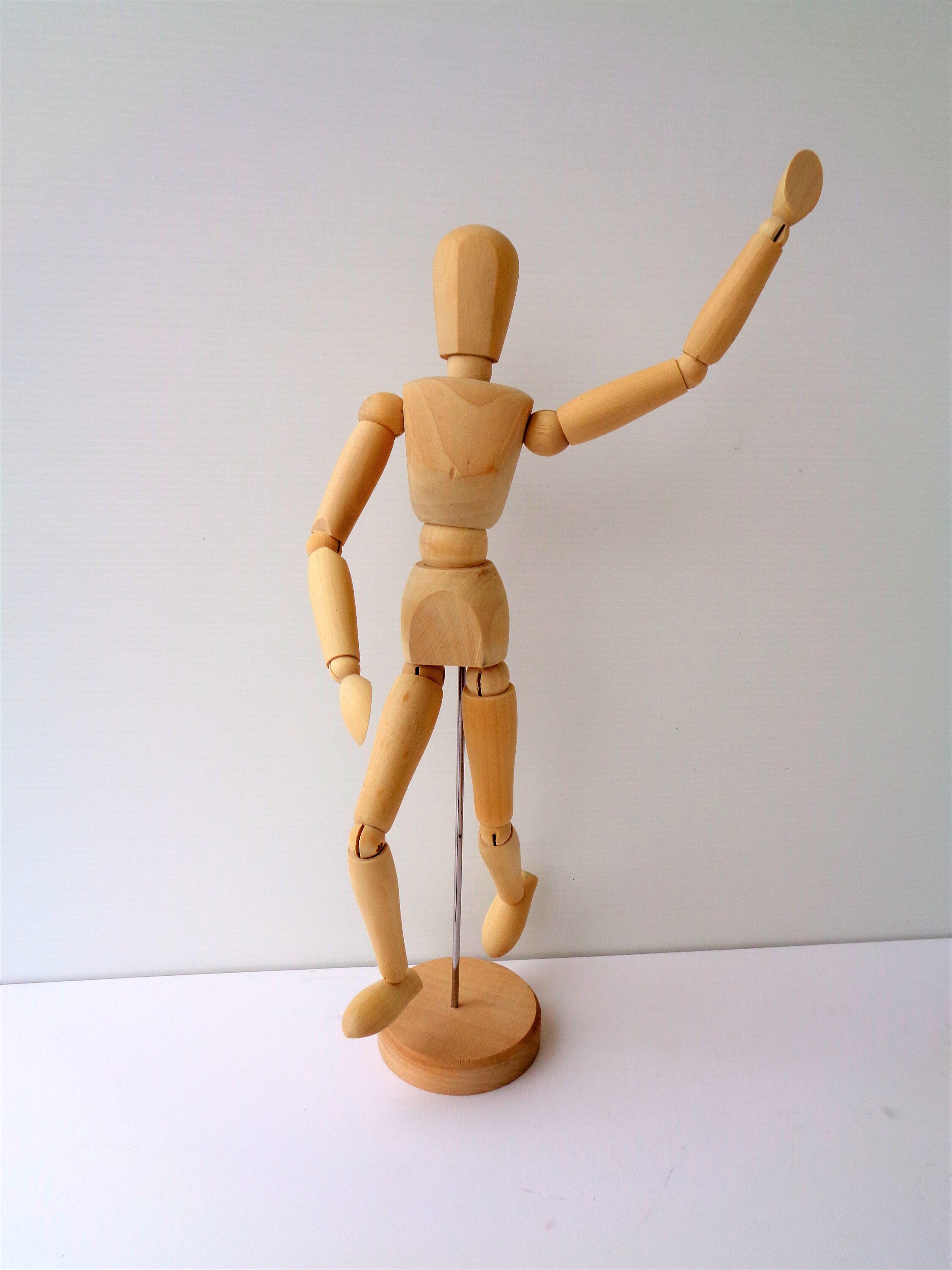 12 Inch Wooden Human Mini Mannequin With Flexible Joints | Etsy