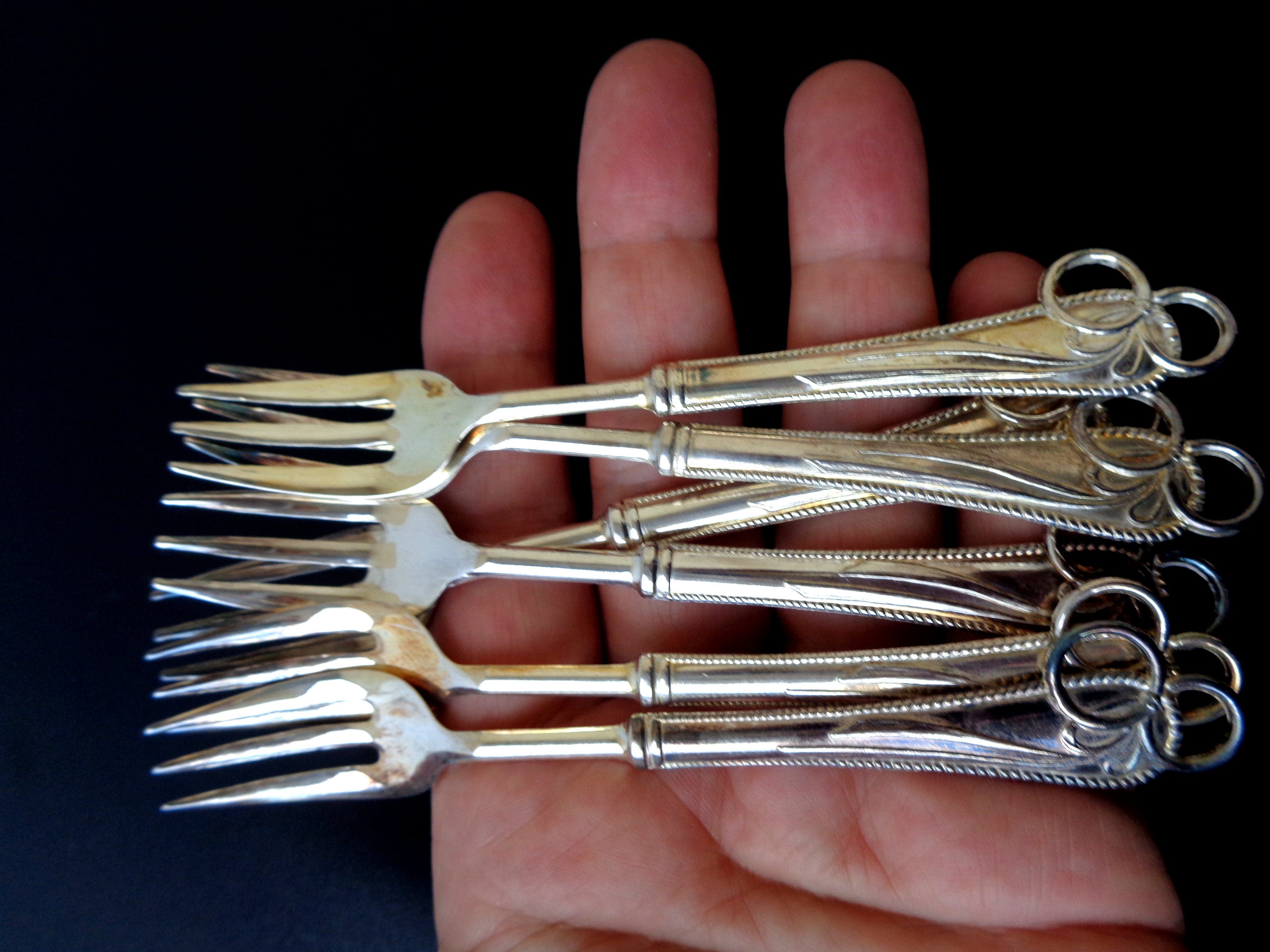 Italy vintage flatware Bugatti branded silver plated set 12 | Etsy