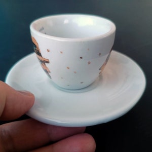 4 Kinds of Collectible Italian Coffee Bar Cups, Vintage Espreso Coffee ...