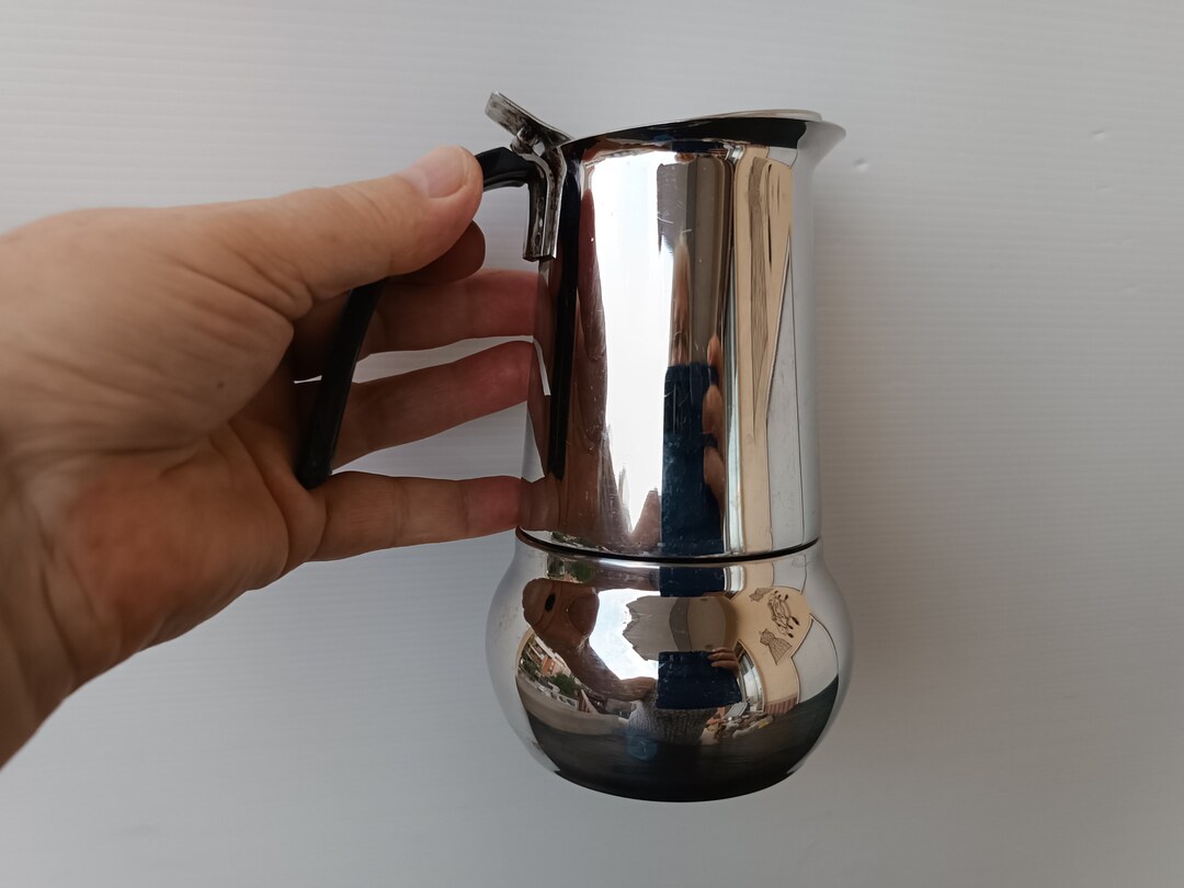 Vintage Italian Famous Inox Large Coffee Maker Espresso Machine ...