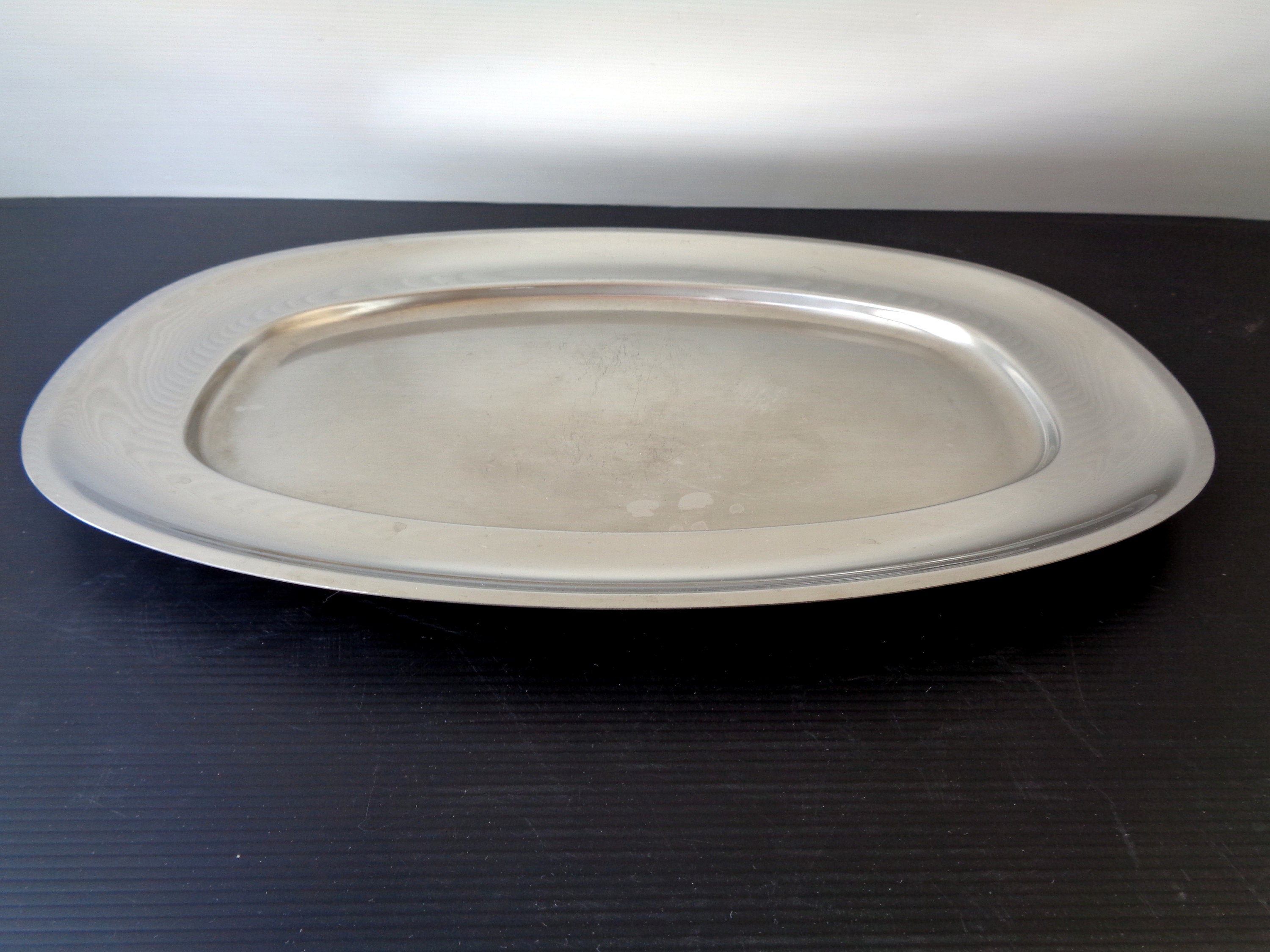 Vintage Italy Oval Inox Tray Marked Motta Serving Inox Tray | Etsy