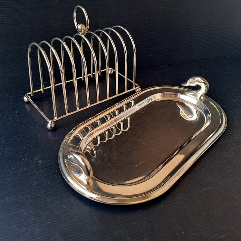 Swan Toast Rack - Etsy UK
