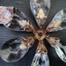 Rare Vintage Italian Flowers Shaped Metal Bobeche With 6 Crystal ...
