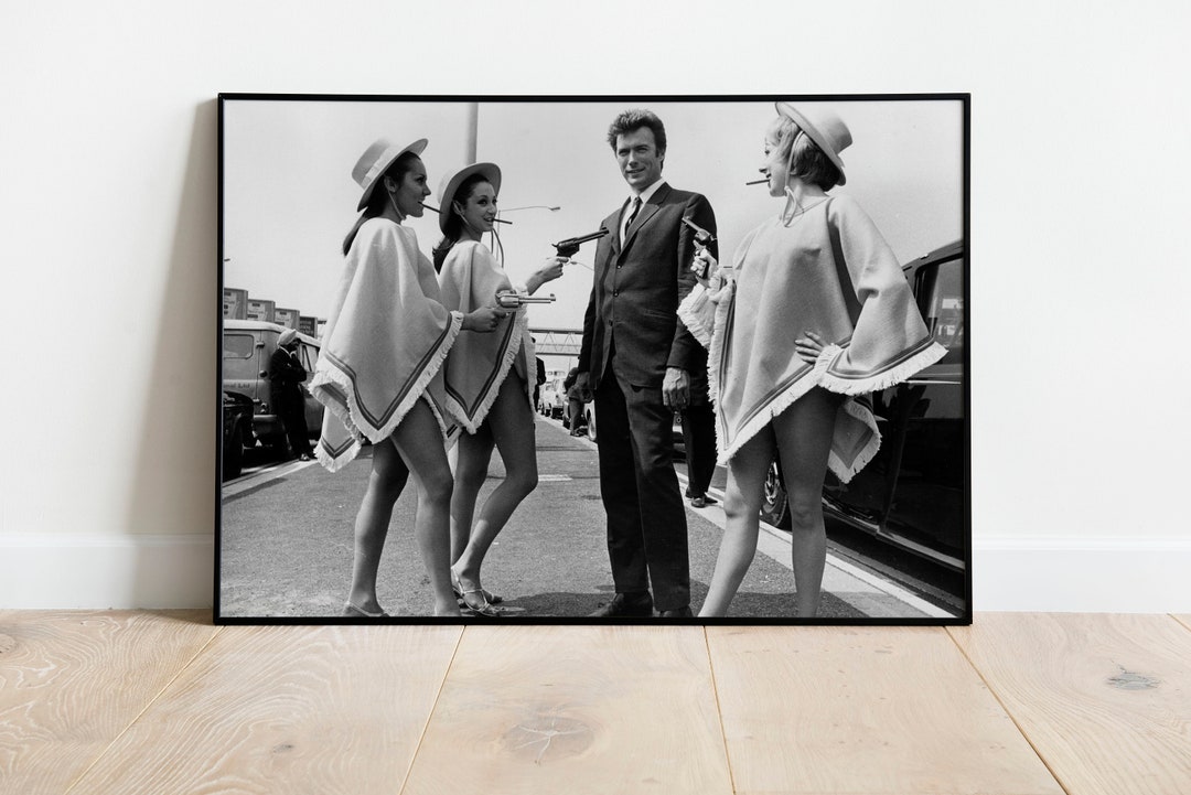 Retro Western Movie Backstage Poster Photo Print Retro Photography Home ...