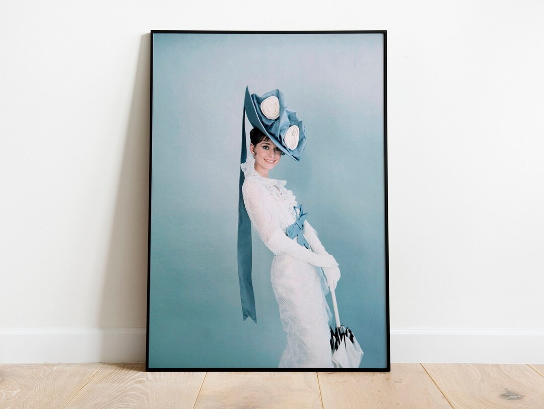 Beautiful Lady Poster Retro Photography Elegant Woman Photo Print Gift ...