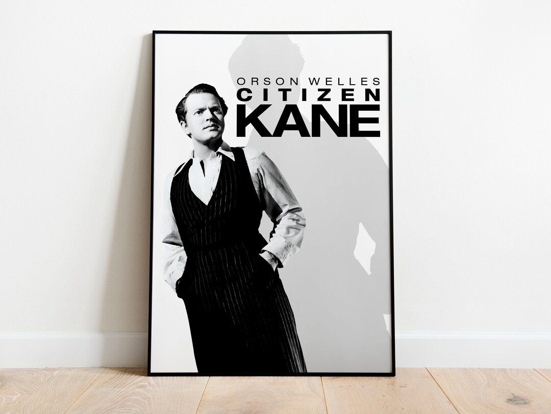 Citizen Kane Poster Retro Graphic Photo Print Gift Home Decor Wall Art ...