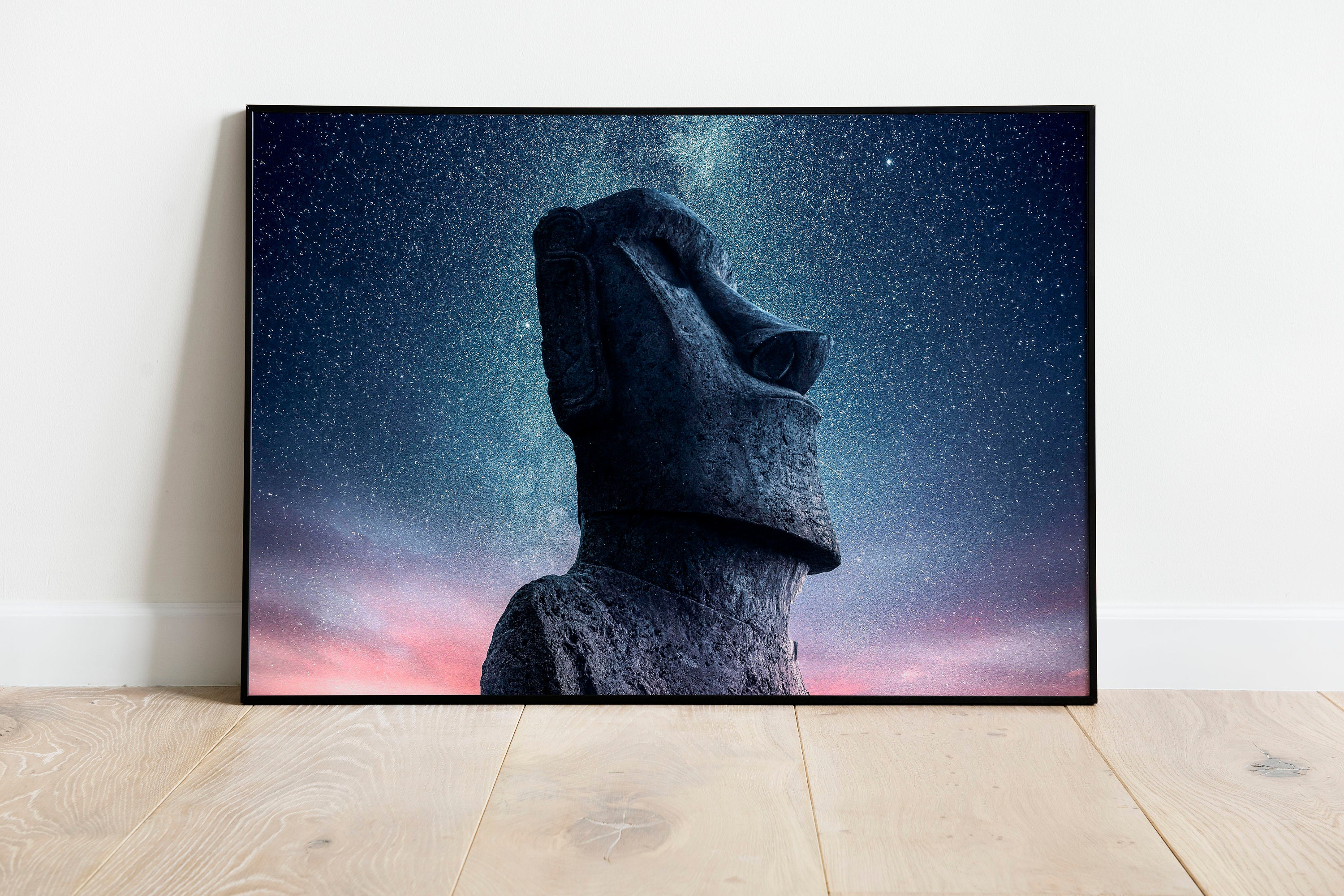 Moai Statue Digital Download Poster Easter Island Instant - Etsy