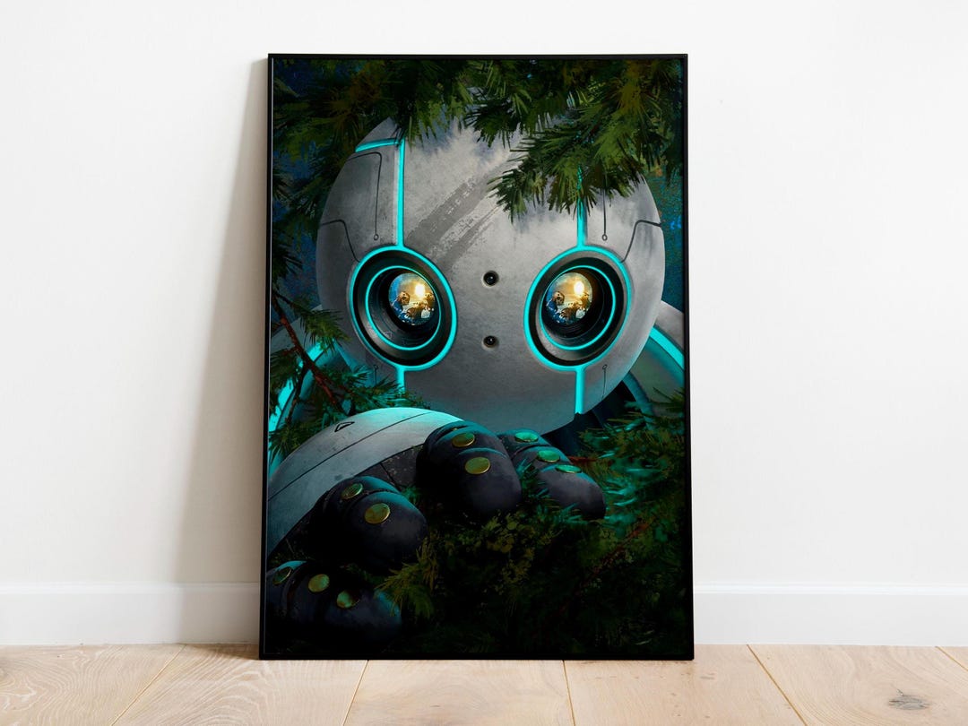 Wild Robot Poster Graphic Digital Print Gift Home Decor Wall Art - Etsy