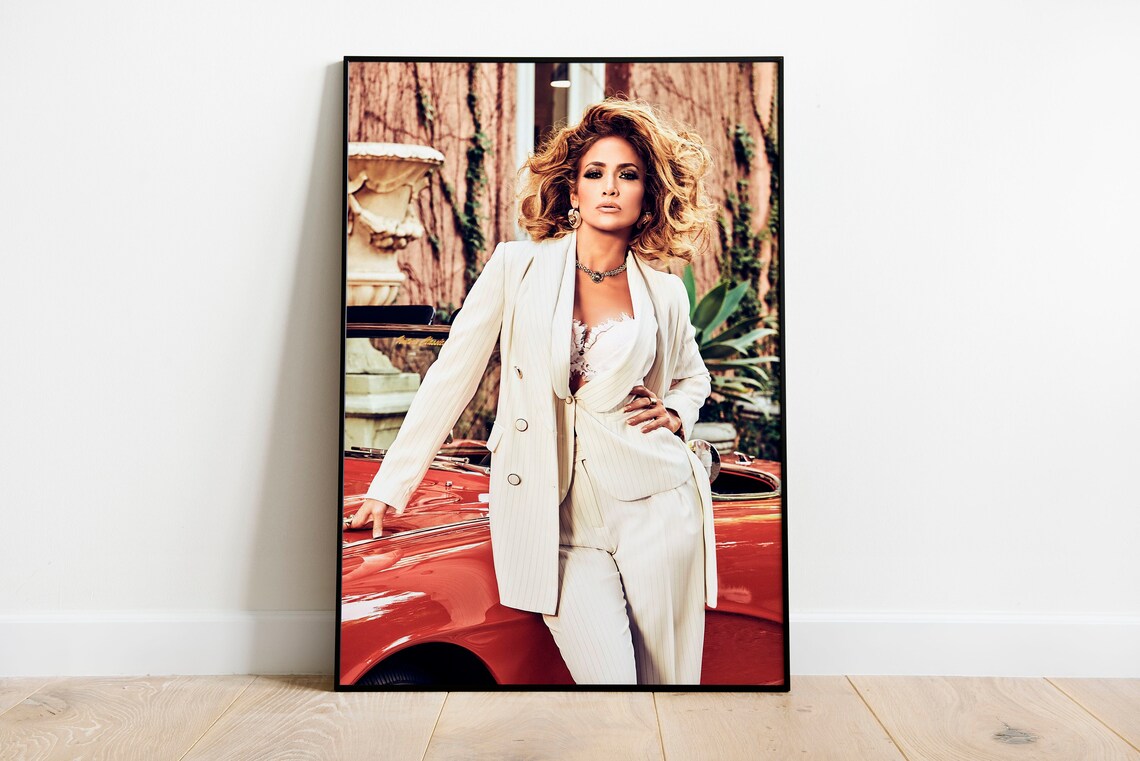 Jennifer Lopez Poster Jennifer Lopez Photography Wall Print | Etsy
