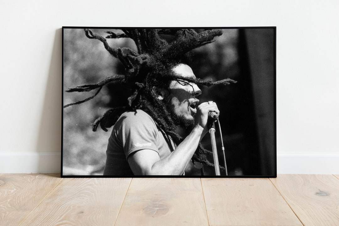 Reggae Music Legend Poster Photo Print Music Photography Home Decor ...