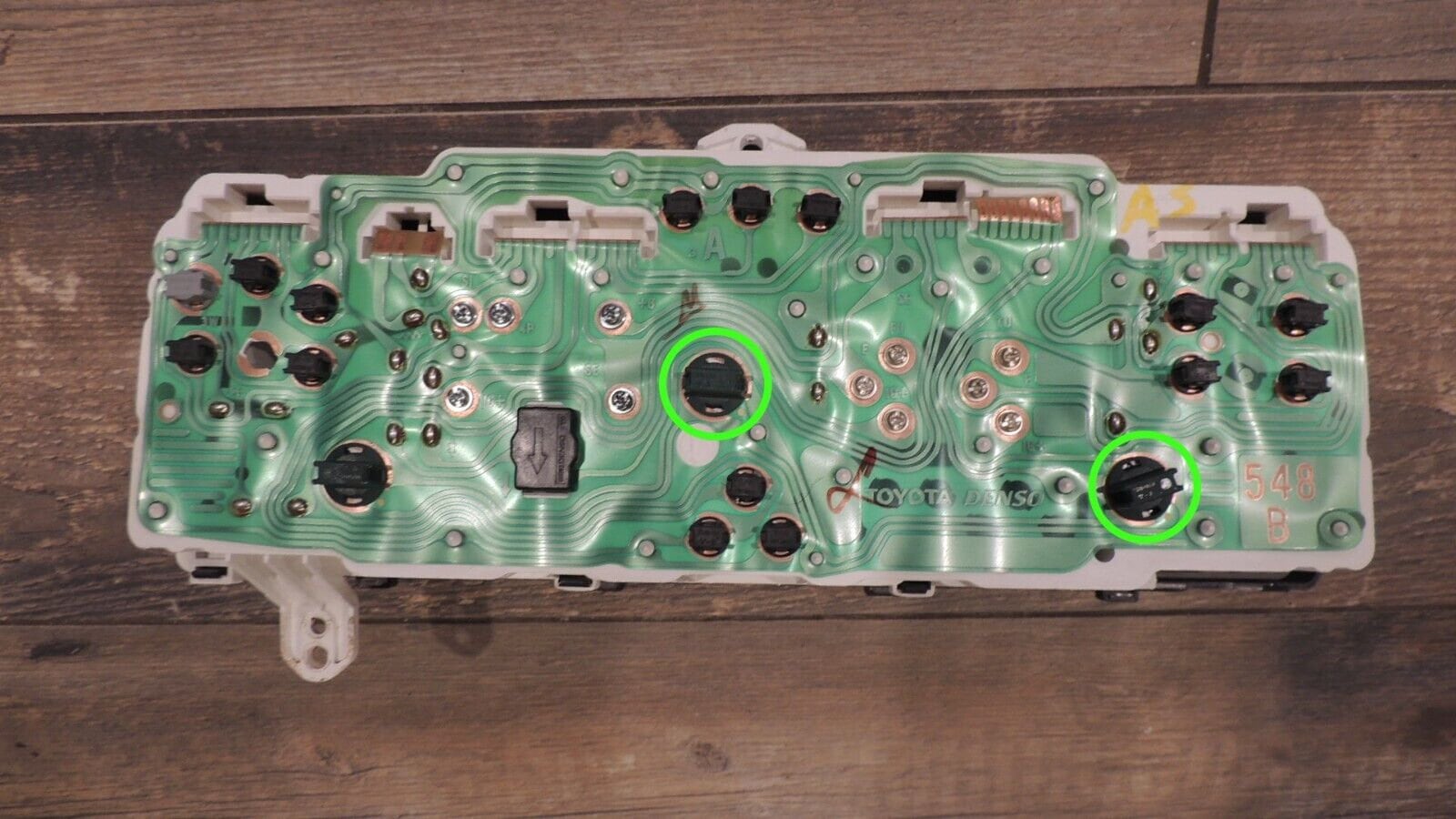 Gauge Cluster LED Dashboard Bulb Kit Warm White for Toyota 98 02 ...