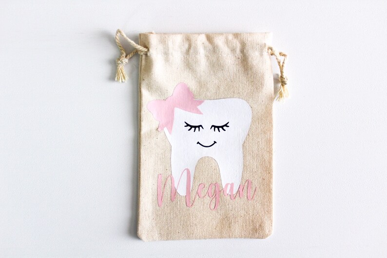 Personalized Tooth Fairy Bags Tooth Bag | Etsy